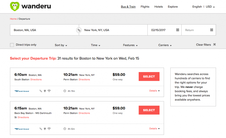 Amtrak Guest Rewards Now Available Through Wanderu - Wanderu