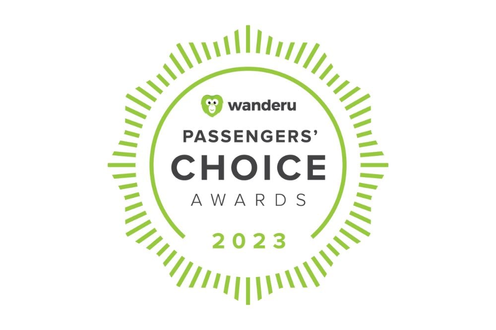 Best of the Best - 2023 Passengers' Choice Awards - Wanderu