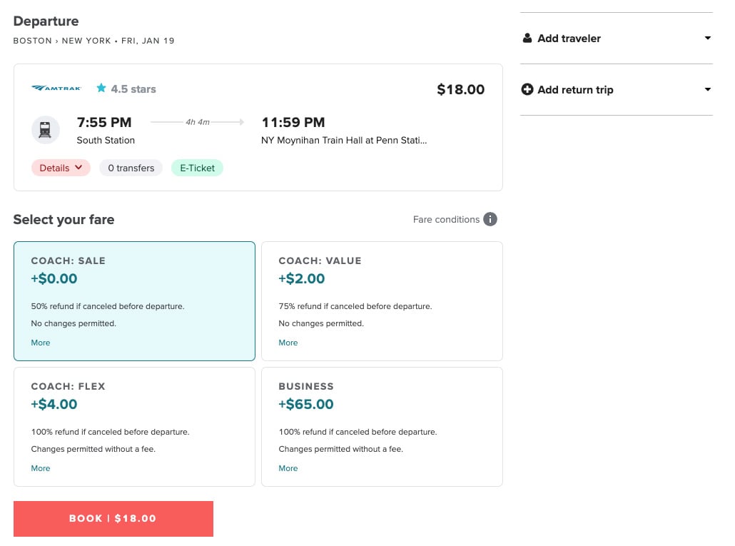 From Coach to First Class: Your Guide to Amtrak’s Fare Types - Wanderu